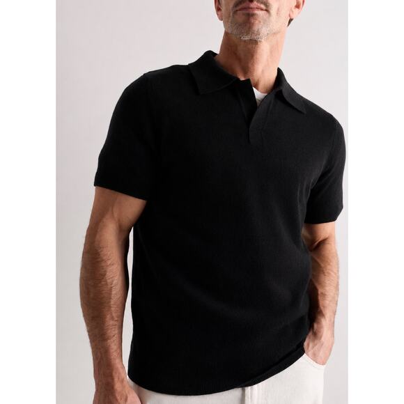 Quince | Shirts | Quince 0 Mongolian Cashmere Johnny Collar Polo ...